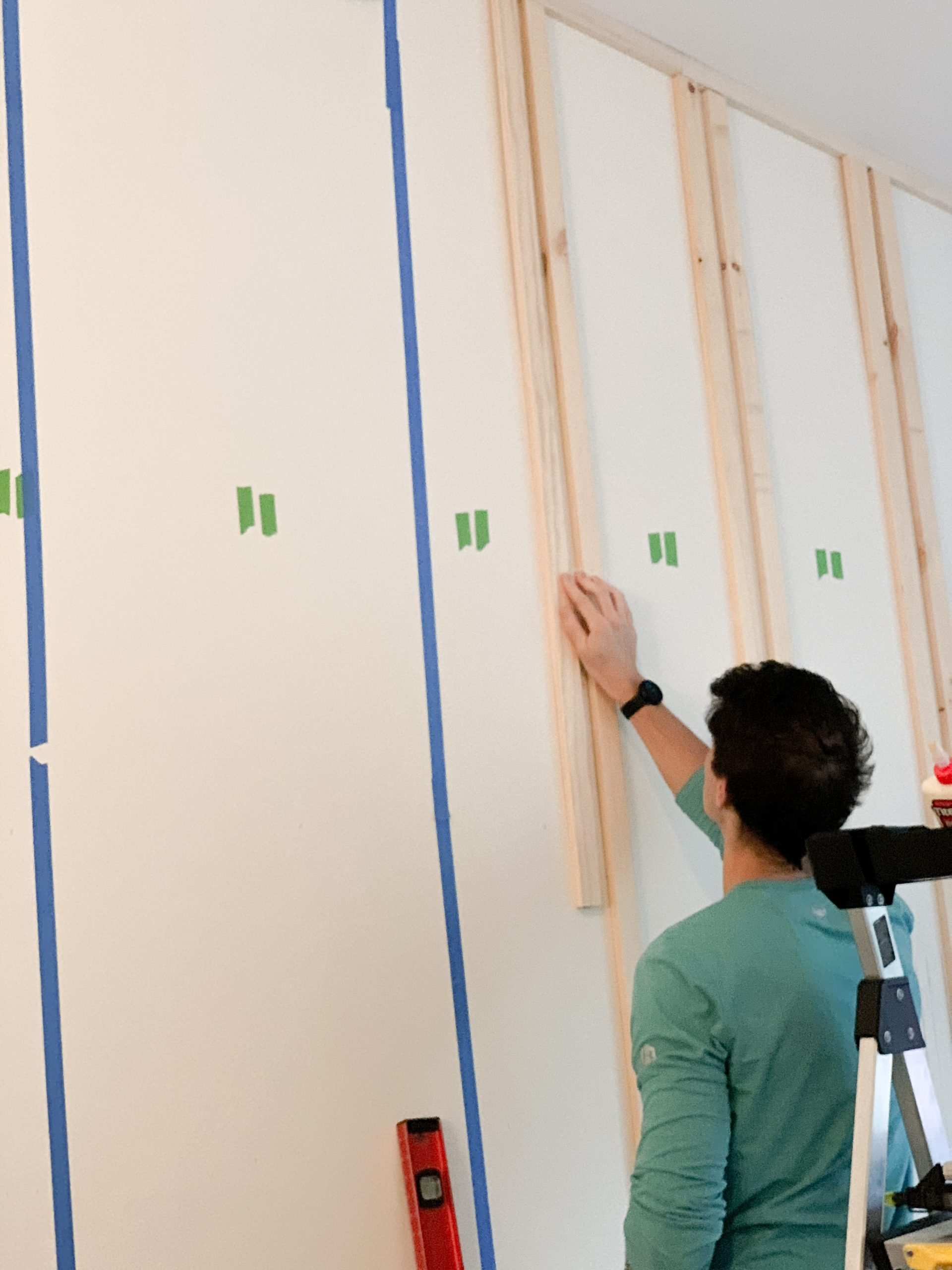 Tips for Trim on a Slanted Walls - Champagne Chaos